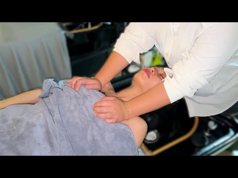ASMR Relaxing Shampoo Head Massage and Spa | Full Relax