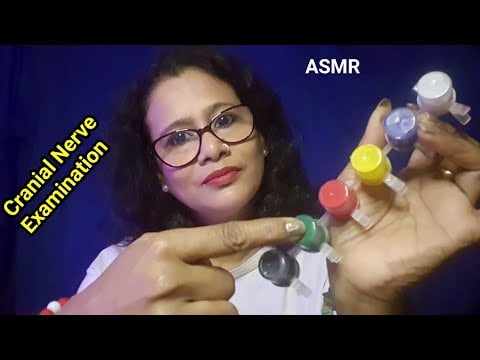 ASMR Cranial nerve examination with bubbly British nurse Jessica