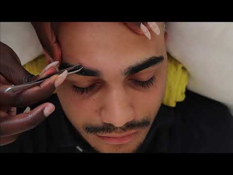 ASMR BEST QUALITY EYEBROWS TWEEZING (pt. 1)