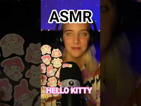 ASMR STICKERS HELLO KITTY #asmr #ASMR #asmrespañol #hellokitty # ...