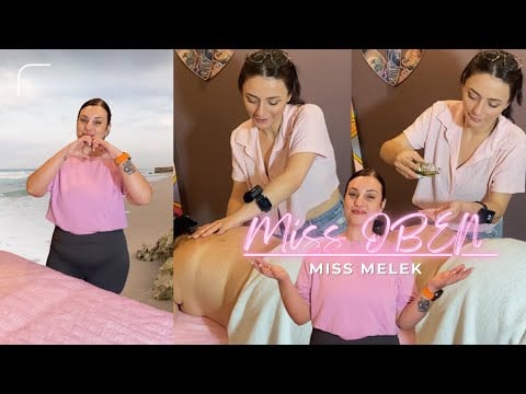 Miss Melek Relieves Miss Oben’s Stress | Deep Relaxation Moments - 4K ASMR