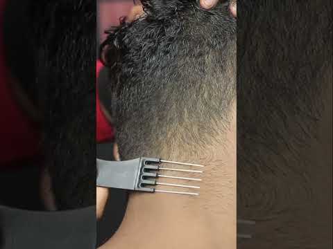 Neck Cracking Head Massage With Comb Scratching ASMR #shorts