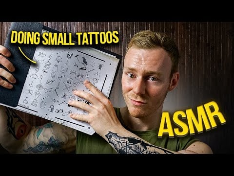ASMR | Whispered Ink Relaxing Tattoo Studio Roleplay