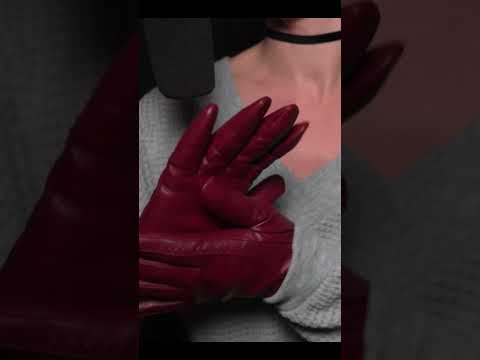 ASMR Leather gloves sounds 🧤😏 - The ASMR Index