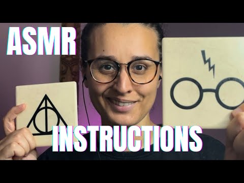 ASMR | SUIS MES INSTRUCTIONS VISUELLES ( test de concentration)