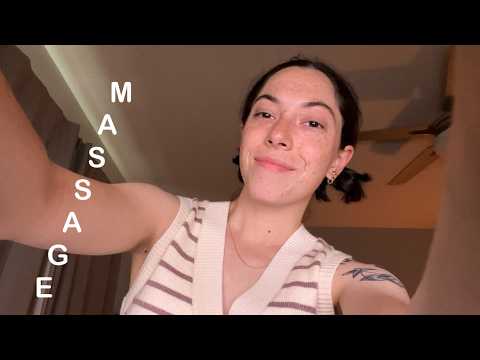 ASMR Roleplay Head, Face, & Shoulder Massage