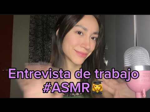 Entrevista laboral/ASMR Job interview