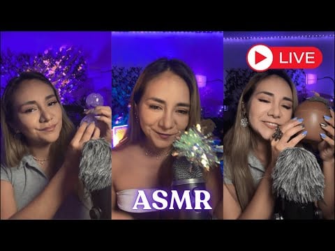 Asmr en VIVO para dormir super rápido 😴#asmr