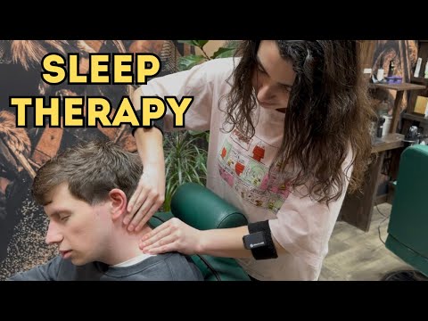 ASMR for Men | Deep Scalp, Face & Neck Massage | Ear Cleaning (No Talking)