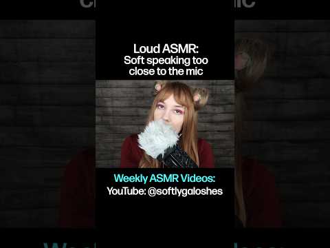 is that too close? no? okay let me try again #asmr