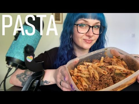 ASMR Eating Pasta Bolognese 🍝 - The ASMR Index