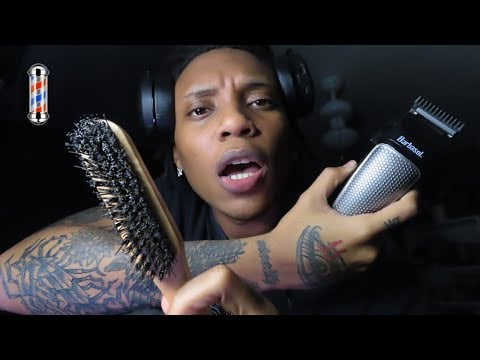 ASMR Most Realistic Haircut | Chill Barber Roleplay (With Clipper Sounds)