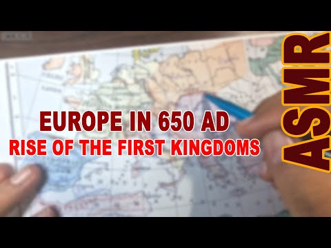 ASMR History: Europe in 650 - Early middle ages | The first Kingdoms ...