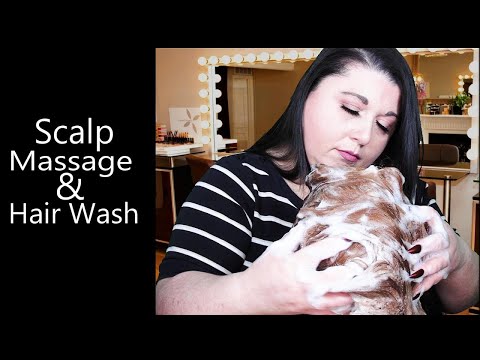 ASMR Hair Wash | Long Hair Washing for Tingles (Shampooing, No Talking ...