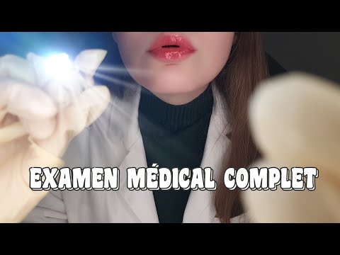 ASMR RP - EXAMEN MÉDICAL DES NERFS CRÂNIENS 🩺 Exam Complet