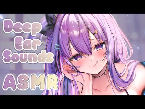 【ASMR】Mixed Deep Ear Sounds 💫 Noms, Howms, Rawrs & Ear Massage~ 2 Hrs # ...