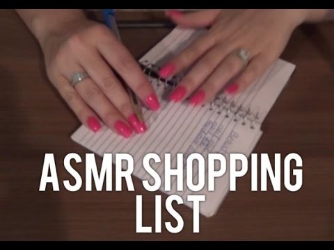 ASMR Shopping List - The ASMR Index