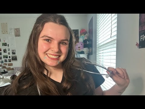 ASMR doctor (+ nurse) checkup roleplay!!! 🩺🩺👩‍⚕️