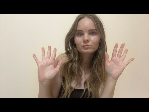 ASMR hand sounds | finger fluttering, snapping, tapping, rubbing