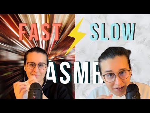FAST ASMR VS SLOW ASMR 🥊 - The ASMR Index