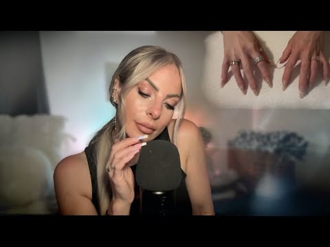 ASMR SUPER Slow Clicky Whispering, Face Tracing, Lens Tapping, Mouth Sounds 💋