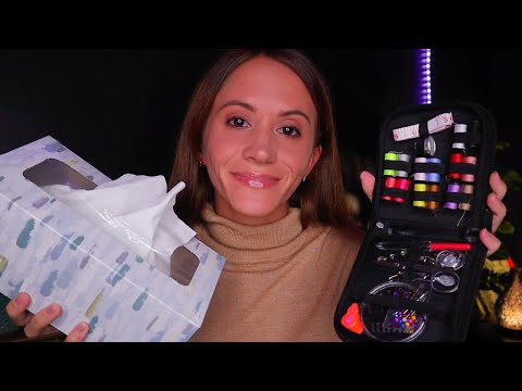 ASMR / Stitching Up Your Broken Heart (personal attention / deep ear ...