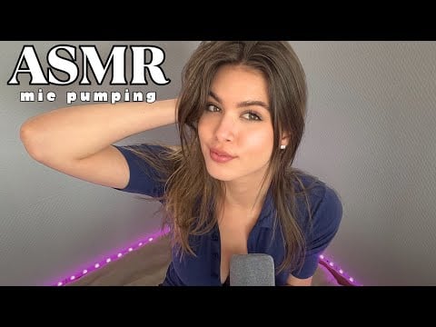 ASMR | Mic Pumping from a sharp angle with Iva Berg | Deep Relax ...
