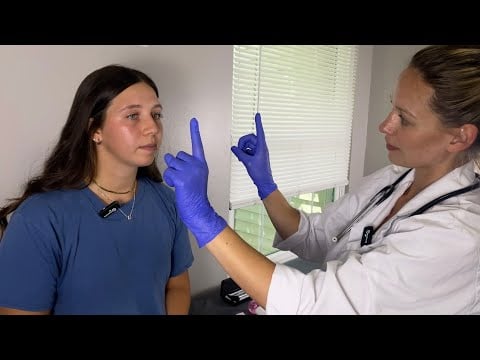 ASMR Full Body Medical Exam [Head to Toe Assessment] Eyes, Scalp, Abdominal | Soft Spoken Roleplay