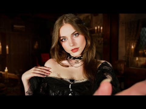 ASMR Goth Girl Is Obsessed w/ You Roleplay (ASMR For Sleep, Personal Attention, ASMR Mouth Sounds)