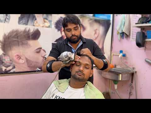 ASMR BARBER SHOP | A Regular Barber Process With A Customer