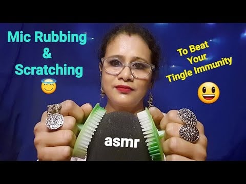 Asmr Mic Rubbing & Scratching to beat your tingle Immunity 🎤🧠 |Asmr ...