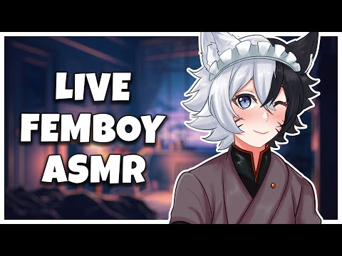 🤍 Live 3DIO ASMR | Femboy Whispers to Melt Your Midweek Stress 🤍