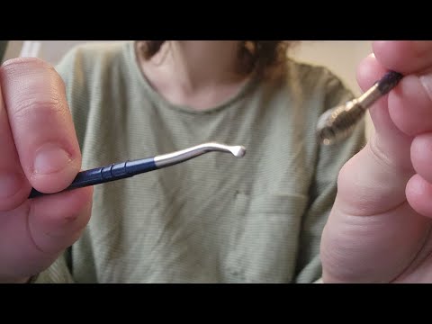 ASMR Doing Your Makeup 💜 (soft spoken with tapping and counting)