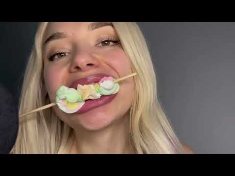 ASMR marshmallow eating - The ASMR Index