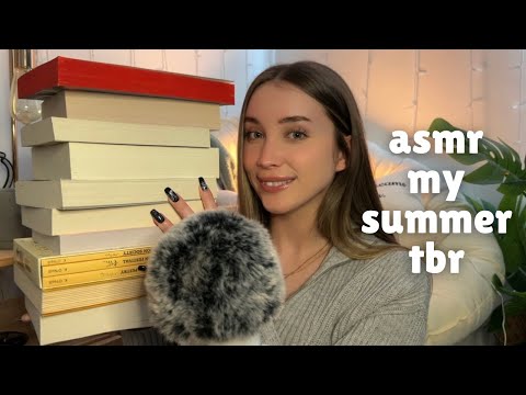 ASMR my summer tbr (books i want to read soon!, close whispers, book ...