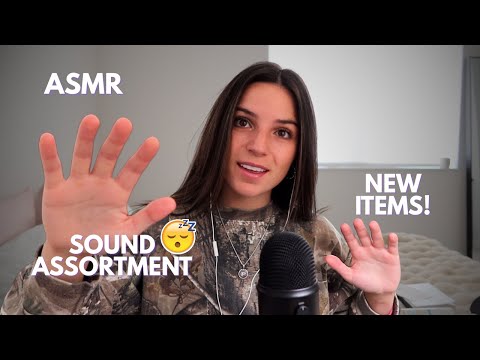 ASMR Sound Assortment | Trying New Items