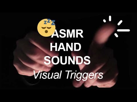 😴ASMR HAND SOUNDS😴With Visual Triggers😴