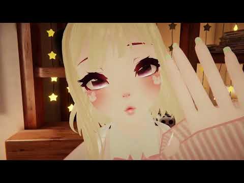 [ASMR-VRC] Visual Triggers (Hand Movements, Plucking) - No talking