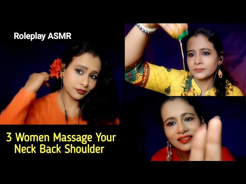 ASMR Relaxing Shoulders and Back Massage by Olga