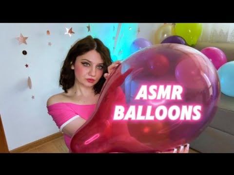 ASM | Balloon Nail Pop and Spit Painting ♥️ Comment Your Favourite💥