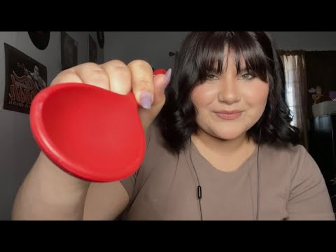 ASMR eating your face with a spoon (mouth sounds)
