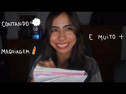 ASMR COM OS GATILHOS QUE VOCÊS PEDIRAM 🫵
