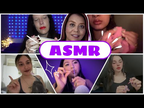 ASMR SOLO MUJERES TE HACEN DORMIR 💤 | colaboración subs y asmrtist