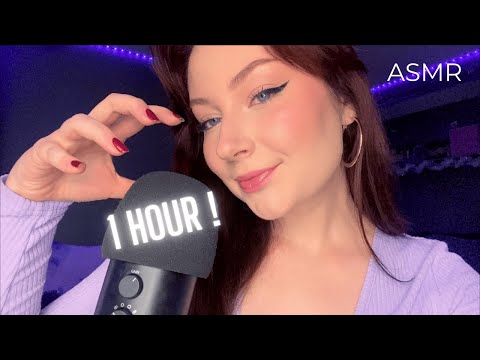 ASMR | Sleepy mic scratching 🩵💤 minimal talking