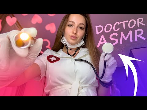 ASMR Doctor Roleplay 🩺 | PERSONAL ATTENTION and Massage YOU