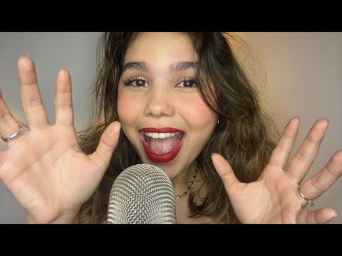 ASMR FAST | para QUEM AMA ASMR RÁPIDO (inaudível, sons de make) 🤍