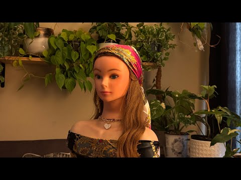 ASMR 🧣 Try-Ons Scarf Collection🧣Perfectionist Styling - Adjustments ...