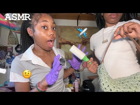 ASMR| TSA CHECK On REAL Person ASMR Roleplay🤨 ️