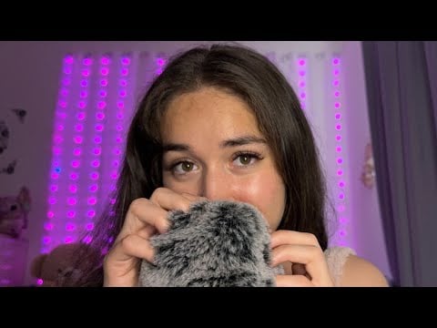 ASMR Catching Up and Chatting With Fluffy Mic Scratching | ASMR ...