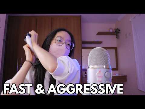 ASMR FAST & AGGRESSIVE FABRIC SCRATCHING (NO TALKING)